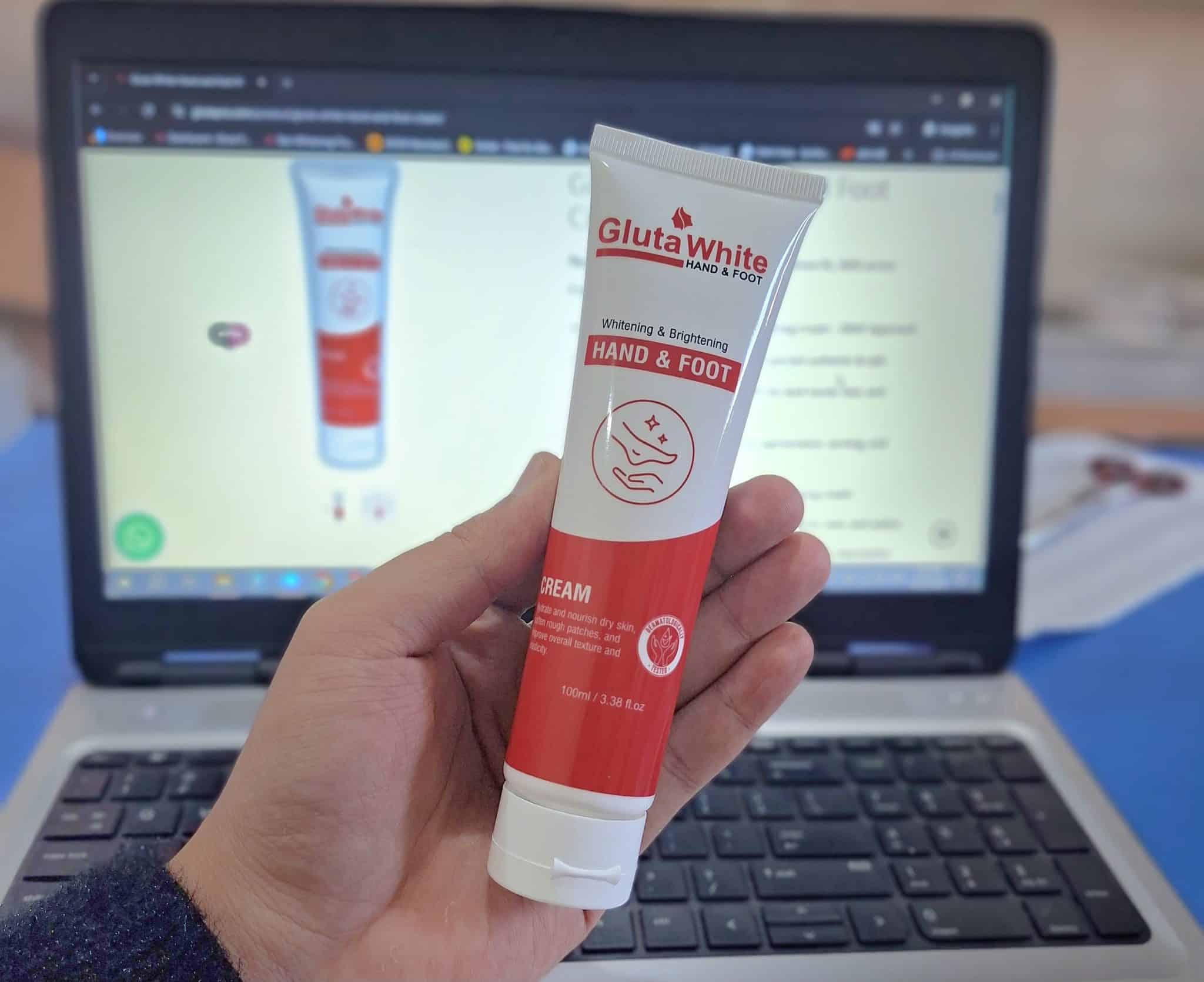 Gluta White Hand and Foot Cream in Pakistan | 2026 | Verification Code
